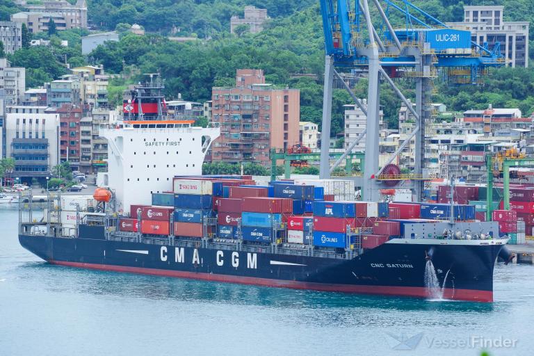 CNC SATURN, Container Ship - Details and current position - IMO 9836684 ...