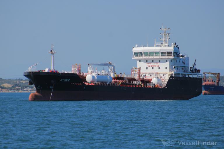HYDRA, Chemical/Oil Products Tanker - Details and current position ...