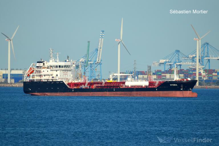 HYDRA, Chemical/Oil Products Tanker - Scheepsdetails en huidige positie ...