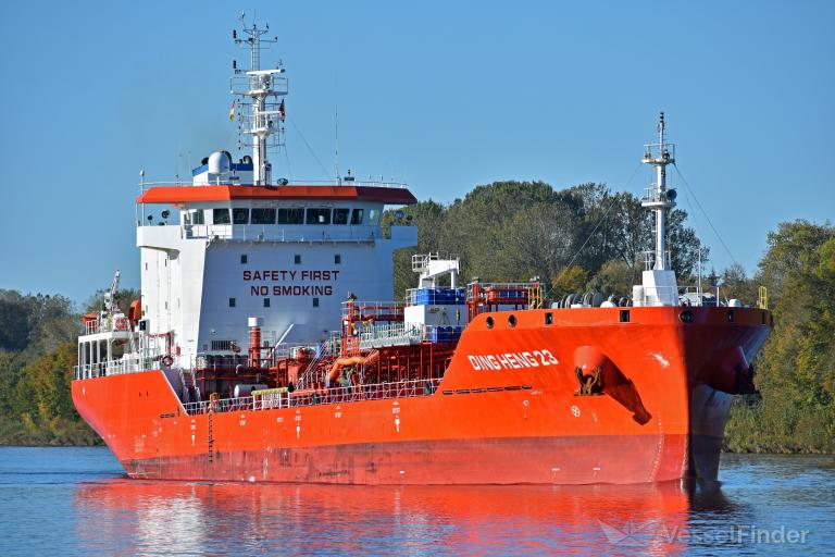 DING HENG 23, Chemical/Oil Products Tanker - Details and current ...