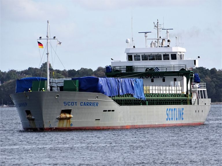 MV SCOT CARRIER, General Cargo Ship - Details and current position ...