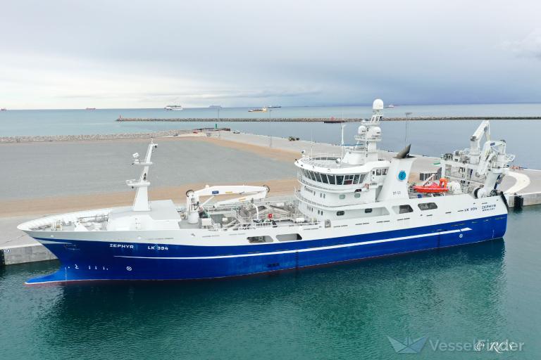 ZEPHYR, Fishing Vessel - Details and current position - IMO 9841988 ...