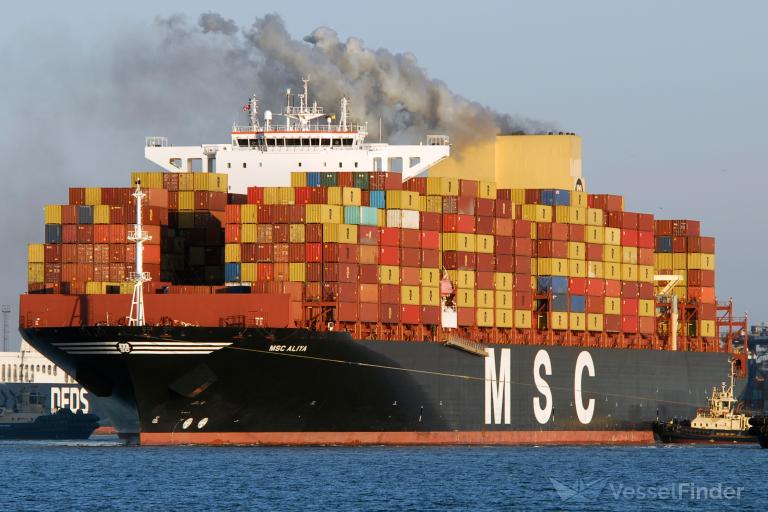 MSC ALIYA, Container Ship - Detalles del buque y posición actual - IMO ...