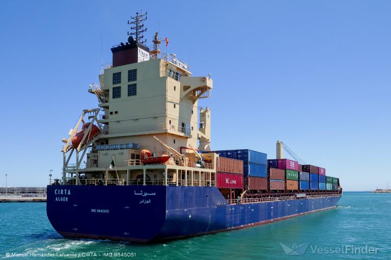 CIRTA, Container Ship - Dettagli della nave e posizione attuale - IMO ...