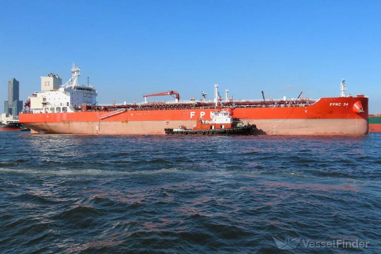 FPMC 34, Chemical/Oil Products Tanker - Details and current position ...