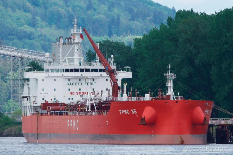 FPMC 35, Chemical/Oil Products Tanker - Details and current position ...