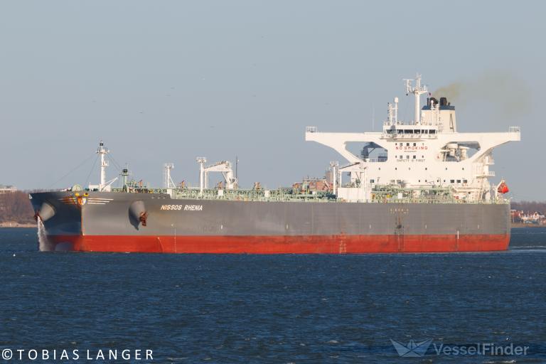 NISSOS RHENIA, Crude Oil Tanker - Dane statku i aktualna pozycja - IMO ...