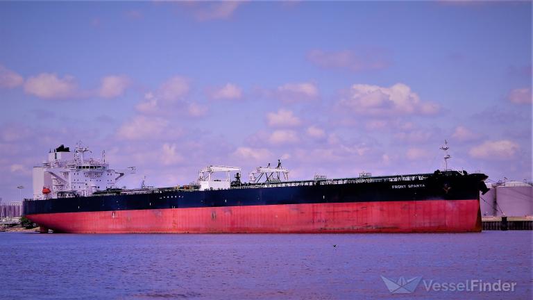 FRONT SPARTA, Crude Oil Tanker - Details and current position - IMO ...
