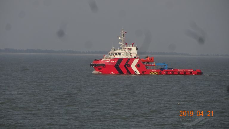 SUMMIT PSA 4, Offshore Tug/Supply Ship - Details and current position ...