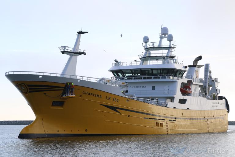 CHARISMA, Fishing Vessel - Details and current position - IMO 9847449 - VesselFinder