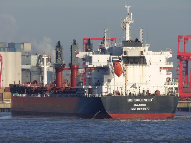 SSI SPLENDID, Bulk Carrier - Details and current position - IMO 9848077 ...