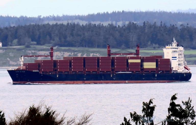 CAPE ALTIUS, Container Ship - Details and current position - IMO ...