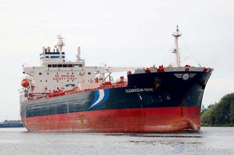 CLEAROCEAN MAGIC, Chemical/Oil Products Tanker - Details and current position - IMO 9849382 ...