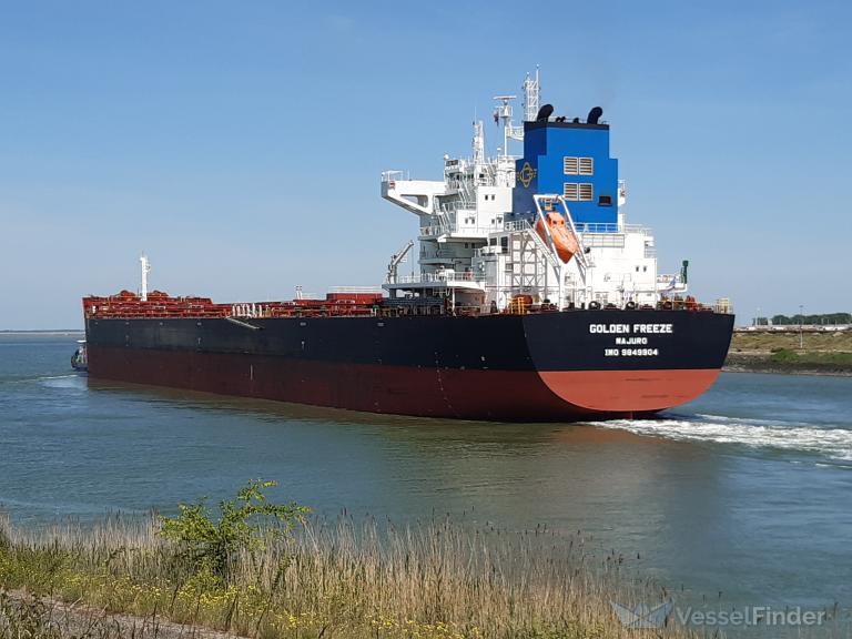 GOLDEN FREEZE, Bulk Carrier - Details and current position - IMO ...