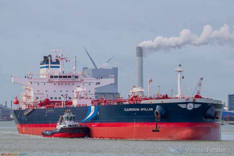 CLEAROCEAN APOLLON, Crude Oil Tanker - Details and current position ...