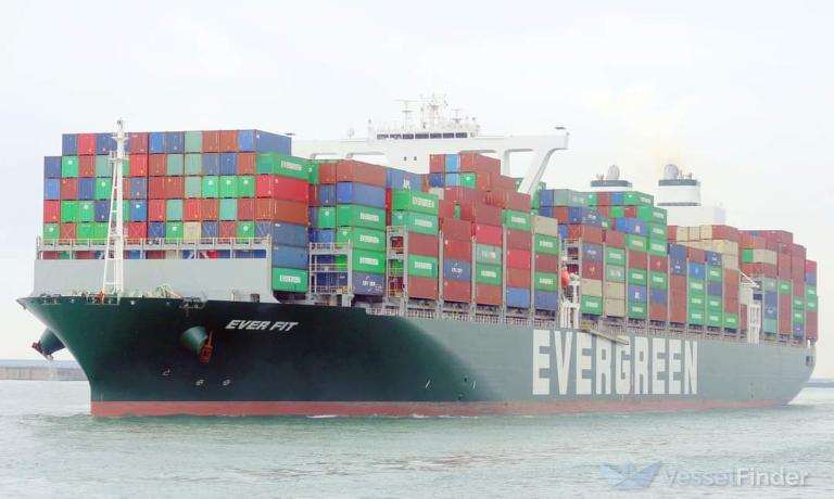 EVER FIT, Container Ship - Details and current position - IMO 9850795 ...