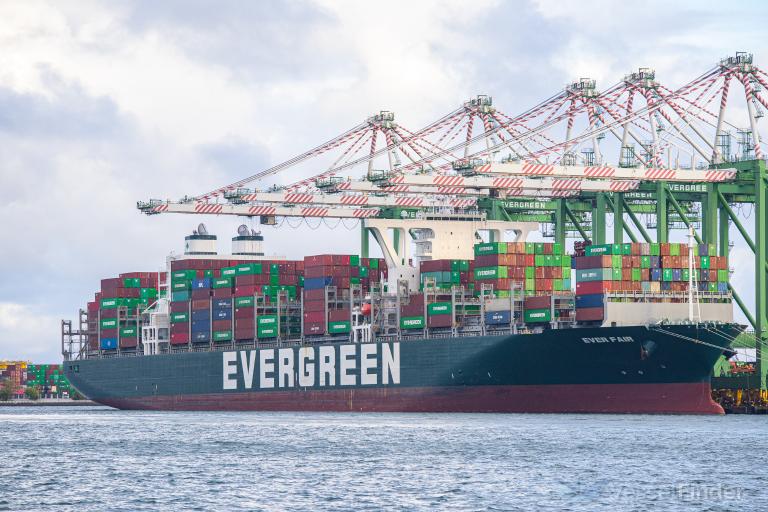 EVER FAIR, Container Ship - Details and current position - IMO 9850886 ...