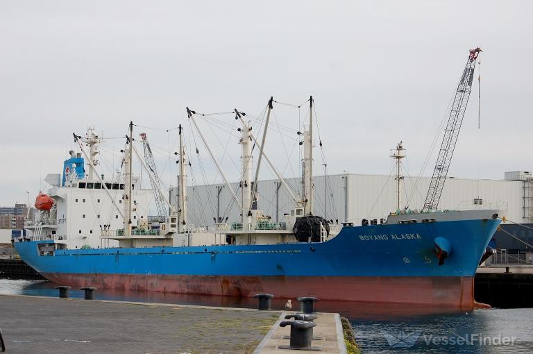 BOYANG ALASKA, Refrigerated Cargo Ship - Details and current position ...