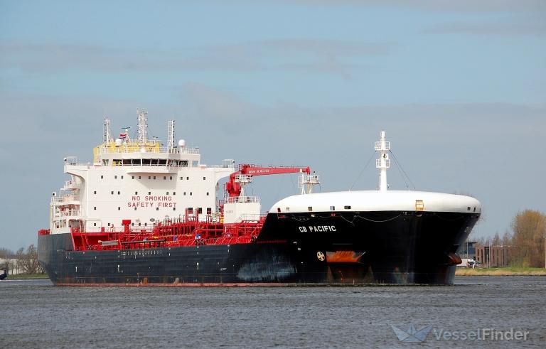 CB PACIFIC, Chemical/Oil Products Tanker - Details and current position ...