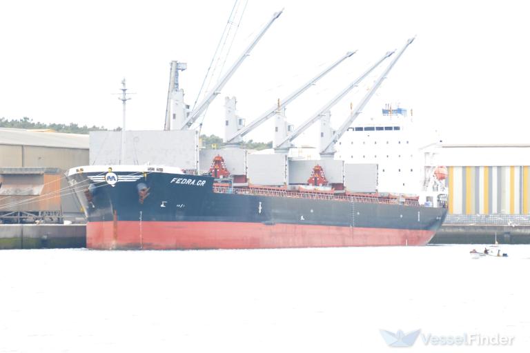 FEDRA.GR, Bulk Carrier - Details and current position - IMO 9855355 ...