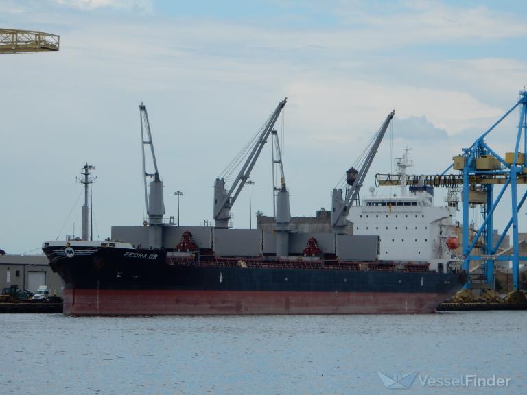 FEDRA.GR, Bulk Carrier - Details and current position - IMO 9855355 ...