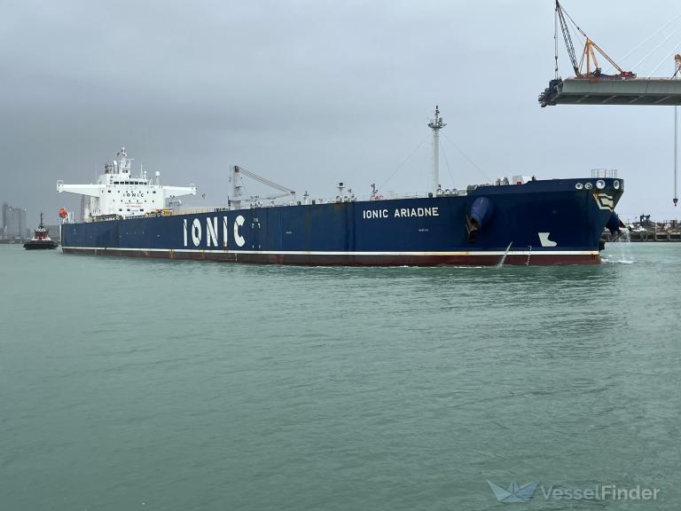IONIC ARIADNE, Crude Oil Tanker - Details and current position - IMO 9856555 - VesselFinder