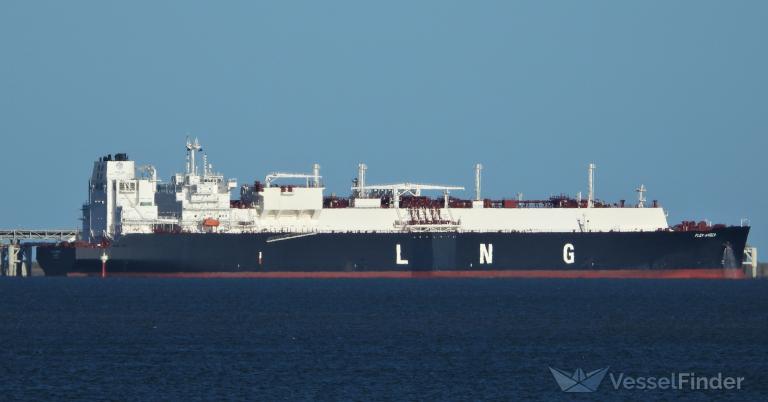 FLEX AMBER, LNG Tanker - Details and current position - IMO 9857377 ...