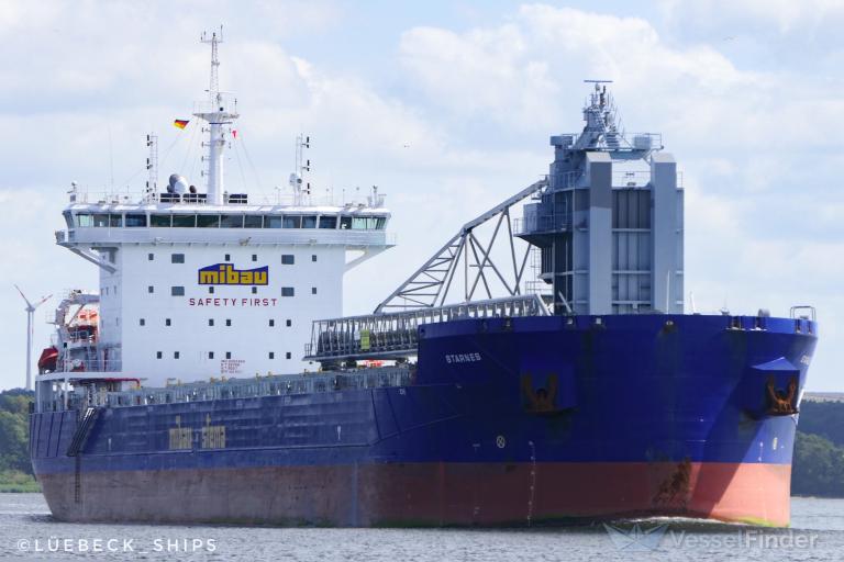 STARNES, Self Discharging Bulk Carrier - Details and current position ...
