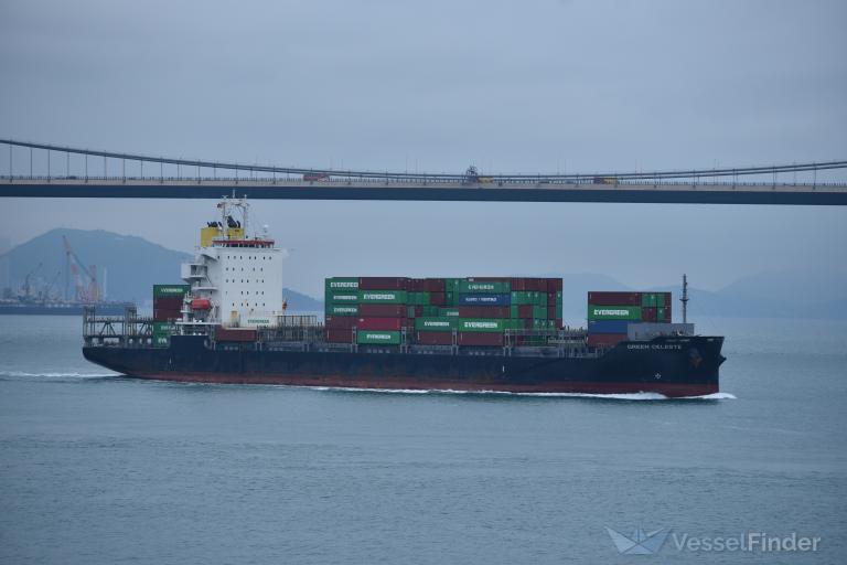 GREEN CELESTE, Container Ship - Details and current position - IMO ...