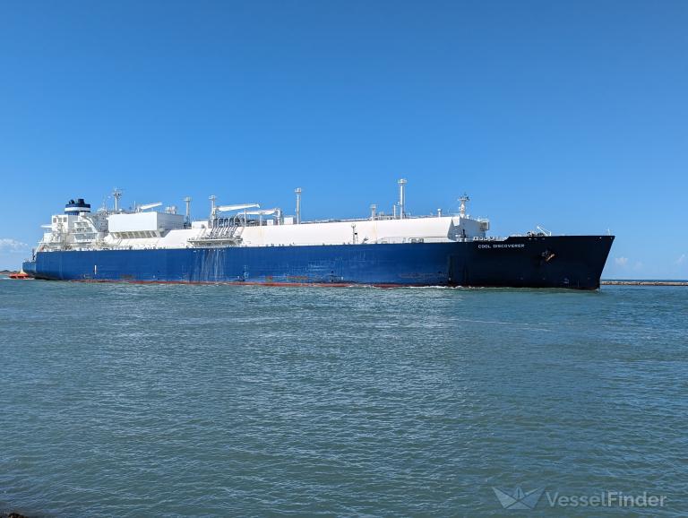 COOL DISCOVERER, LNG Tanker - Details and current position - IMO ...