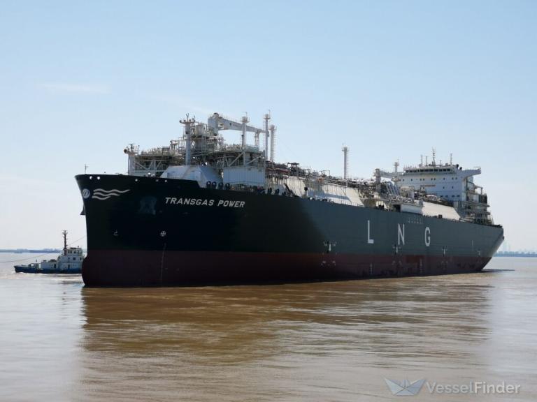 TRANSGAS POWER, Offshore Support Vessel - Detalles del buque y posición ...