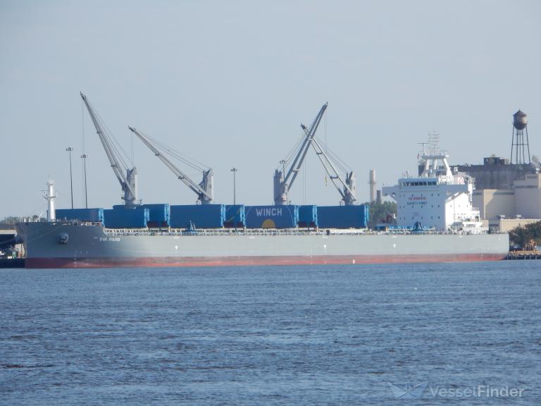 EVA PARIS, Bulk Carrier - Details and current position - IMO 9863871 ...