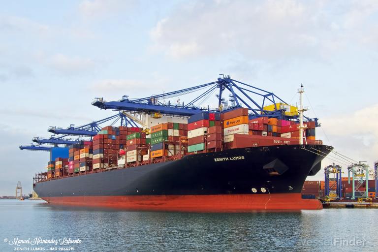 ZENITH LUMOS, Container Ship - Détails du bateau et situation actuelle ...