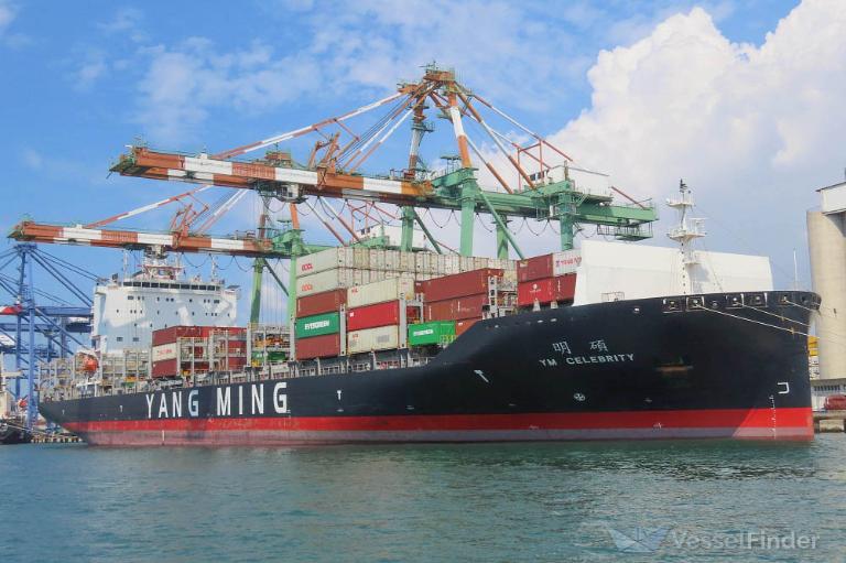 YM CELEBRITY, Container Ship - Details and current position - IMO ...
