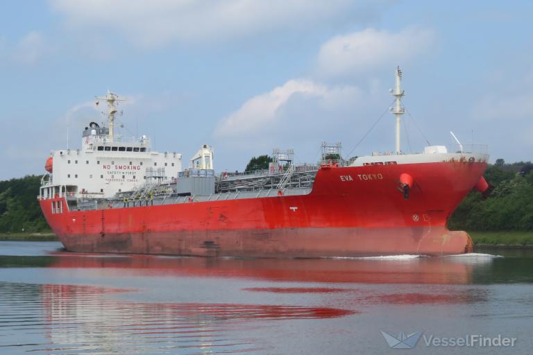 EVA TOKYO, Chemical/Oil Products Tanker - Details and current position ...