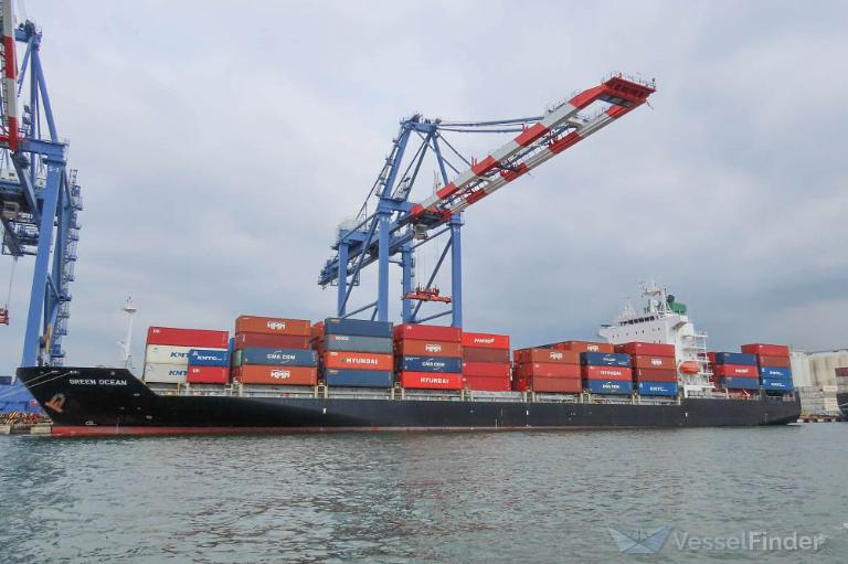 GREEN OCEAN, Container Ship - Details and current position - IMO ...