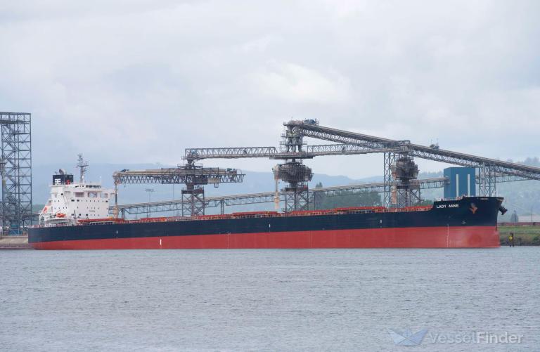 LADY ANNE, Bulk Carrier - Details and current position - IMO 9866184 ...