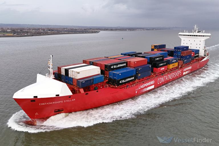 Stellar Walvis Bay Container Ship Details And Current