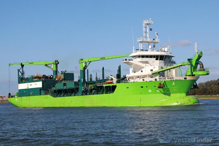 MEUSE RIVER, Hopper Dredger - Details and current position - IMO ...