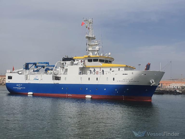 ALHASSAN ALMARRAKCHI, Fishing Support Vessel - Details and current ...
