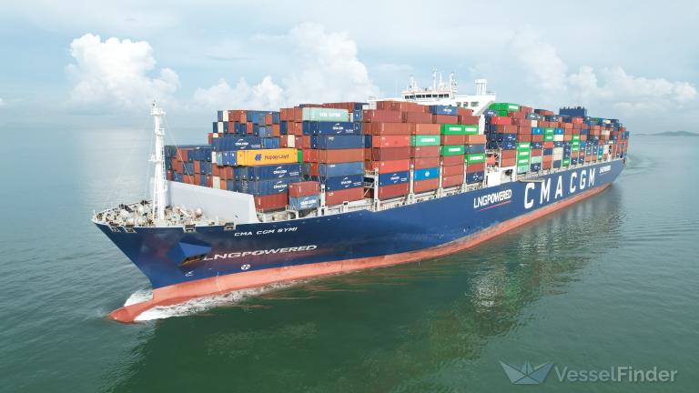 CMA CGM SYMI, Container Ship - Details and current position - IMO 9867839 - VesselFinder