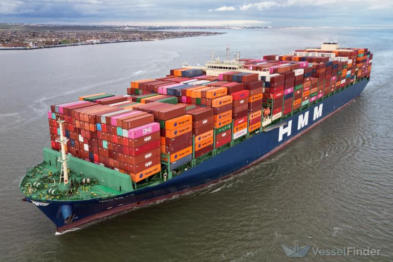 HMM NURI, Container Ship - Detalles del buque y posición actual - IMO 9869162 - VesselFinder