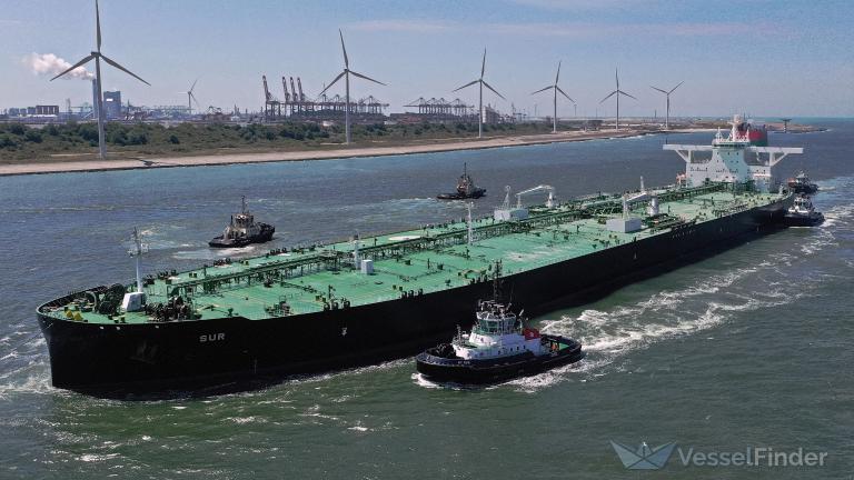 SUR, Crude Oil Tanker - Details and current position - IMO 9870824 ...