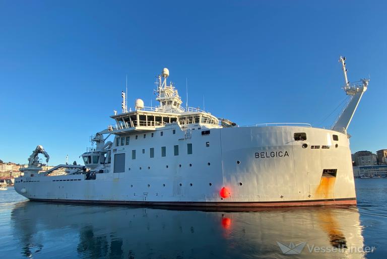 BELGICA, Research Vessel - Details and current position - IMO 9871294 ...