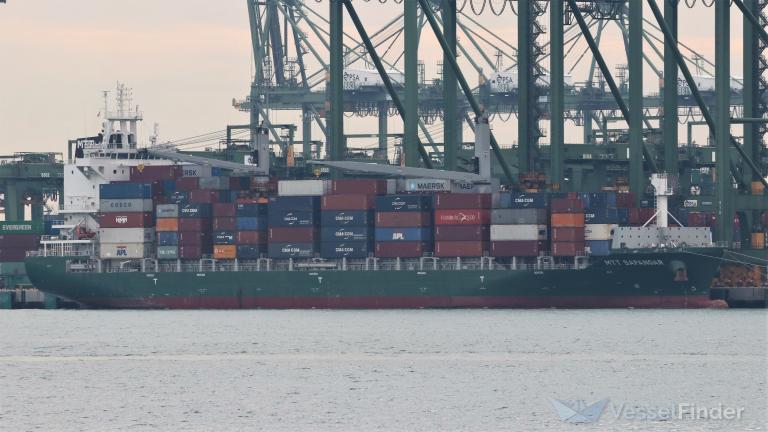 MTT SAPANGAR, Container Ship - Details and current position - IMO ...
