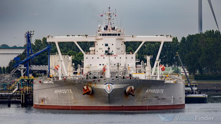 APHRODITE, Crude Oil Tanker - Details and current position - IMO ...