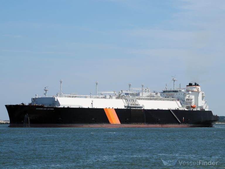 DIAMOND GAS VICTORIA, LNG Tanker - Details and current position - IMO ...