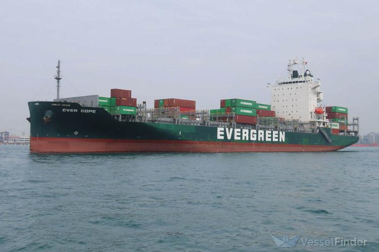 EVER COPE, Container Ship - Details and current position - IMO 9875068 ...
