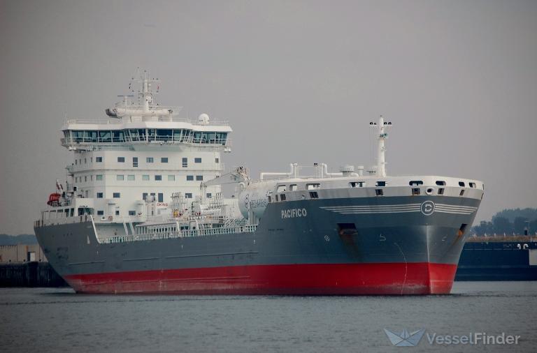 PACIFICO, Chemical/Oil Products Tanker - Detalles del buque y posición ...