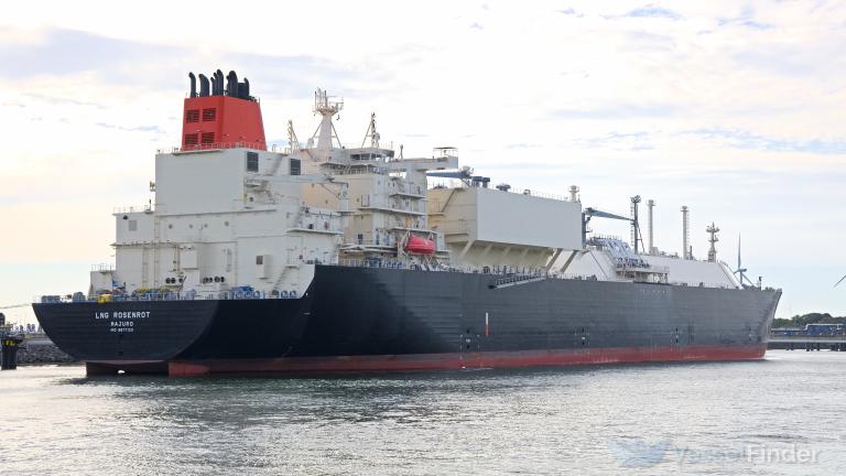 LNG ROSENROT, LNG Tanker - Details and current position - IMO 9877133 ...